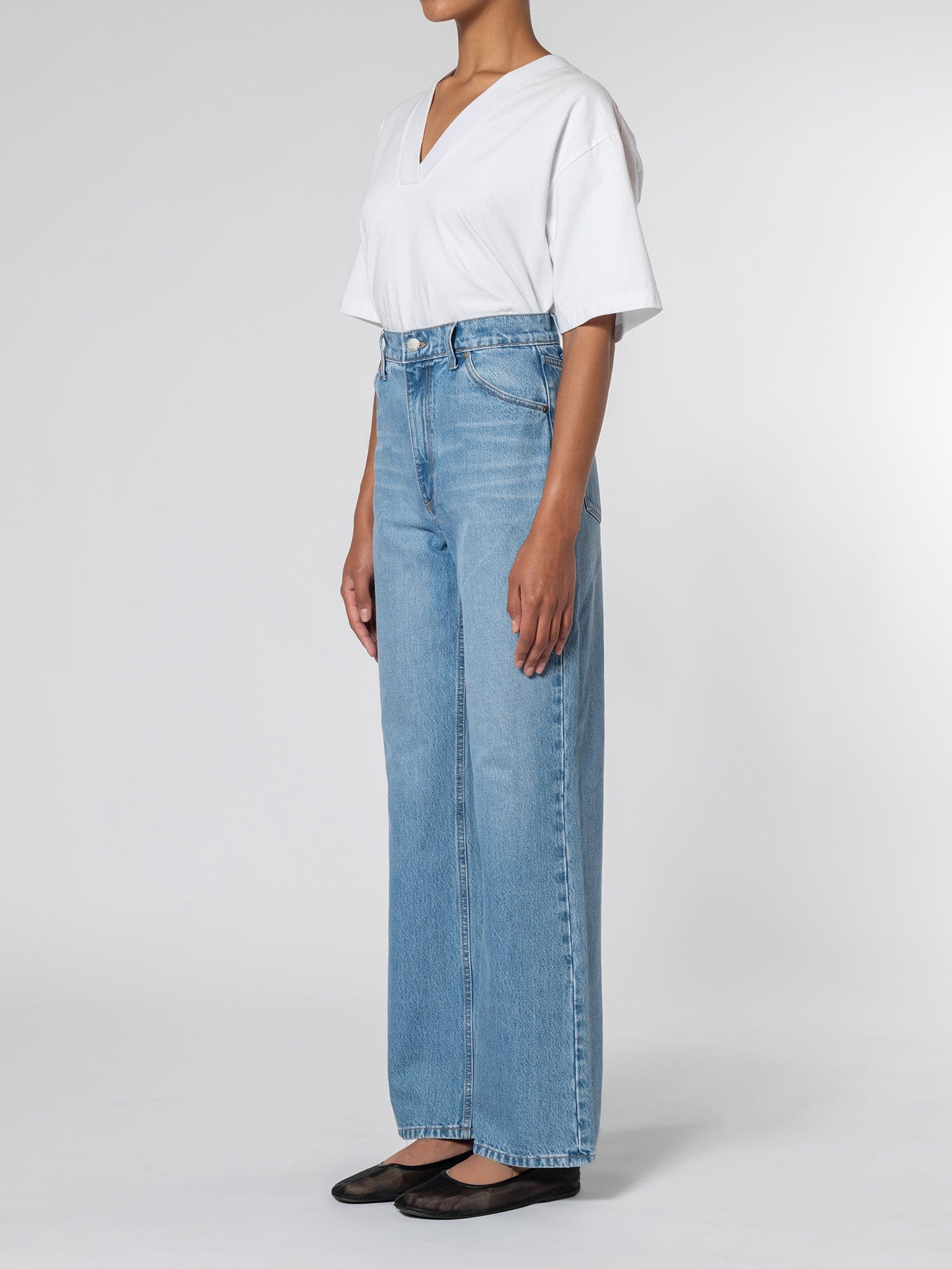 Grace Jean Classic Wide Leg Jean Nobody Denim